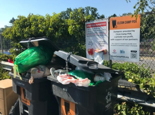 CleanCampPDX.org – Garbage Service for Homeless Camps
